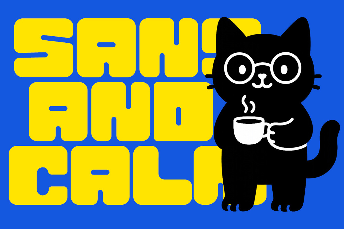 Sora Ohayo, a Sans Serif Font by Ideal Eksis