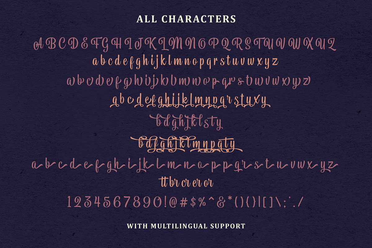 Belymon Script, a Script Font by Letterhend Studio