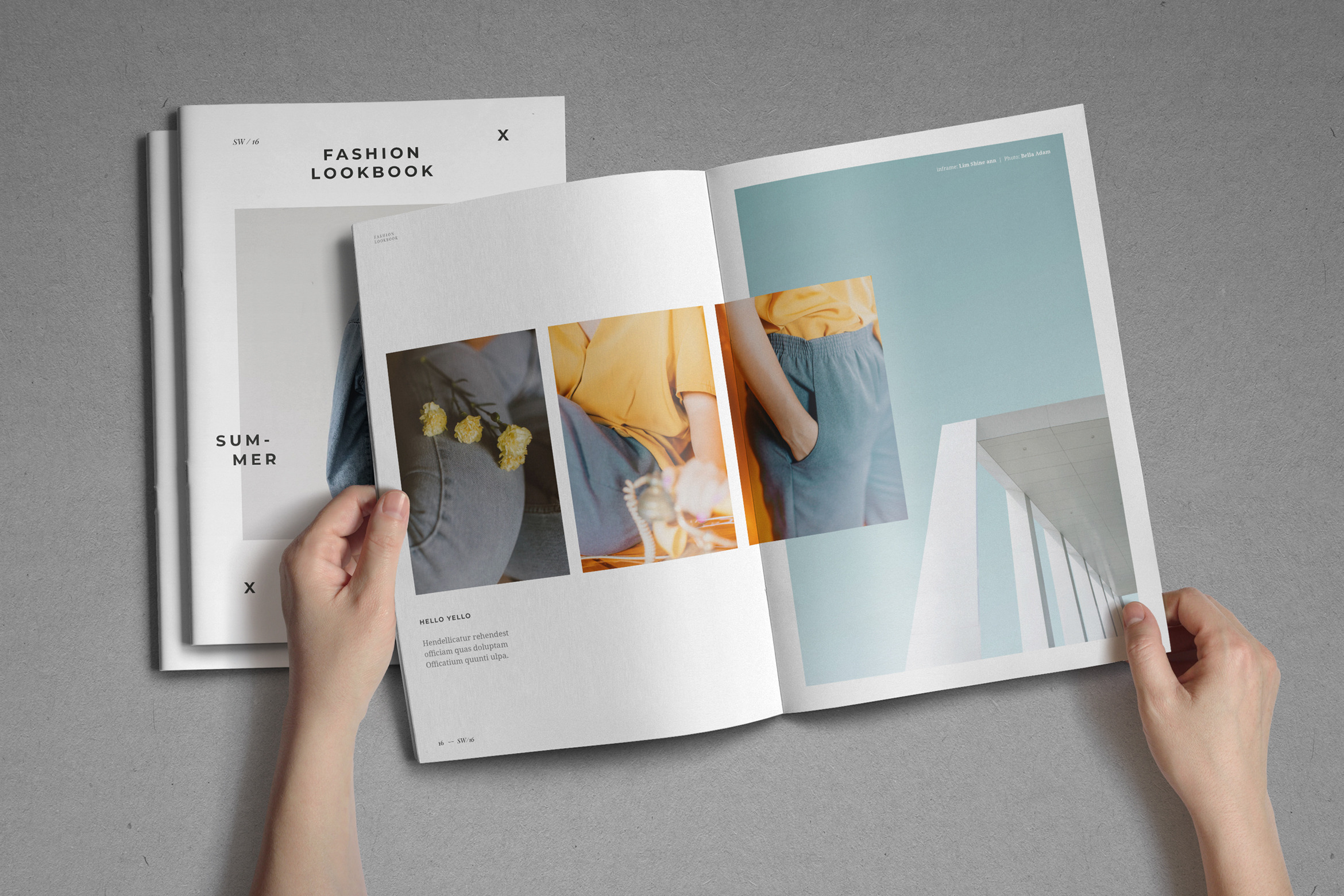 Fashion Lookbook Template, a Brochure Template by artimasa