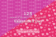125 Valentine's Day Vector Patterns, a Pattern Graphic by Anne Elster ...