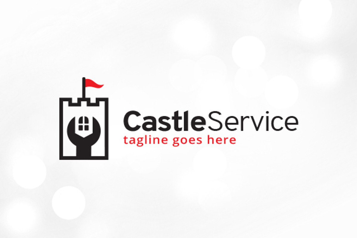 Castle Service Logo Template, a Branding & Logo Template by ...