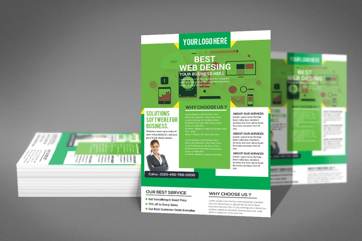 Flyer, a Flyer Template by graphicforest