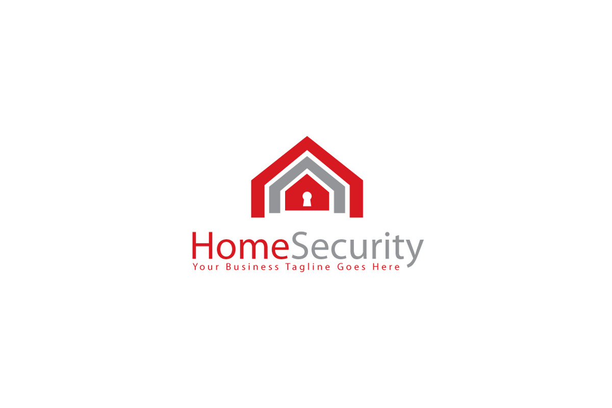 Home Security Logo Template, a Branding & Logo Template by Logo20