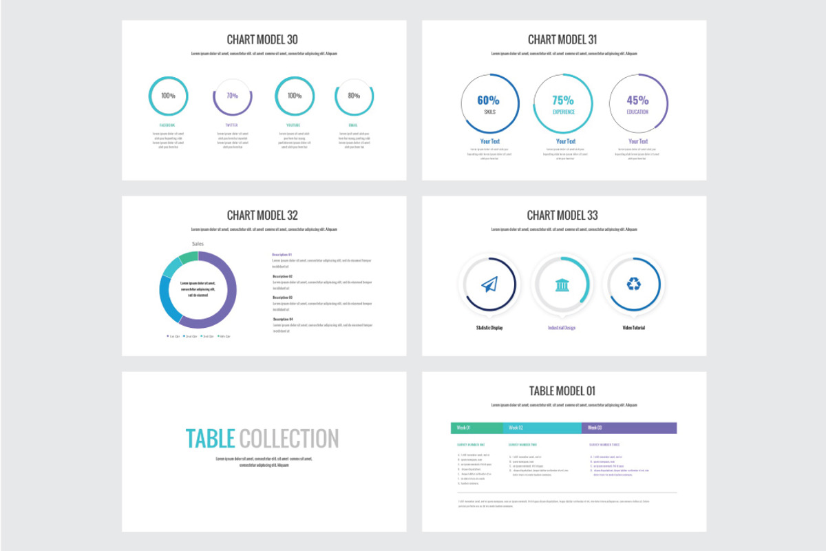 BEST CHART COLLECTION - Google Slide, a Presentation Template by Shafura