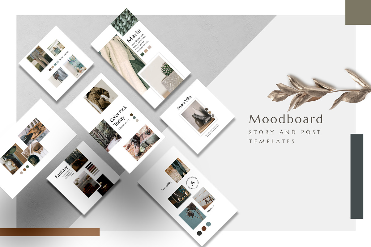 Bundle Basic Pack Animated CANVA PS, a Social Media Template by Eviory