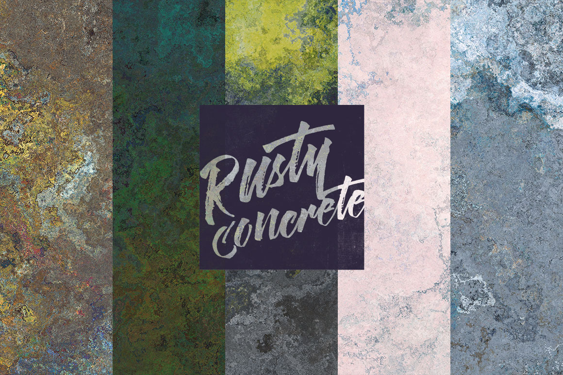 Rusty concrete texture, a Texture Graphic by OVJECT