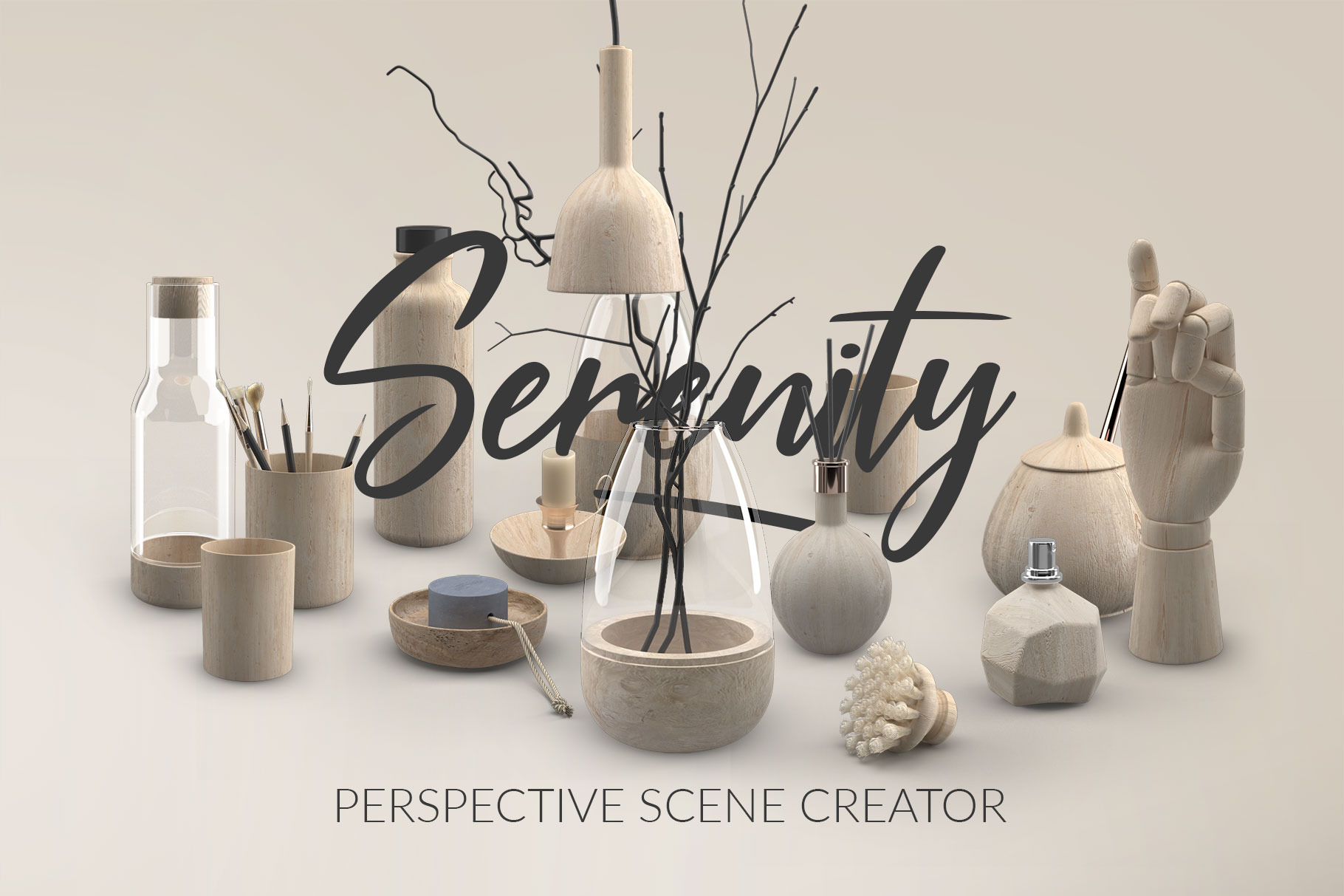 Serenity Scene Creator Front View, a Graphic by DesignSomething
