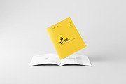 Tute Mockup Set, a Books & Magazine Mockup by MockupFree.Net