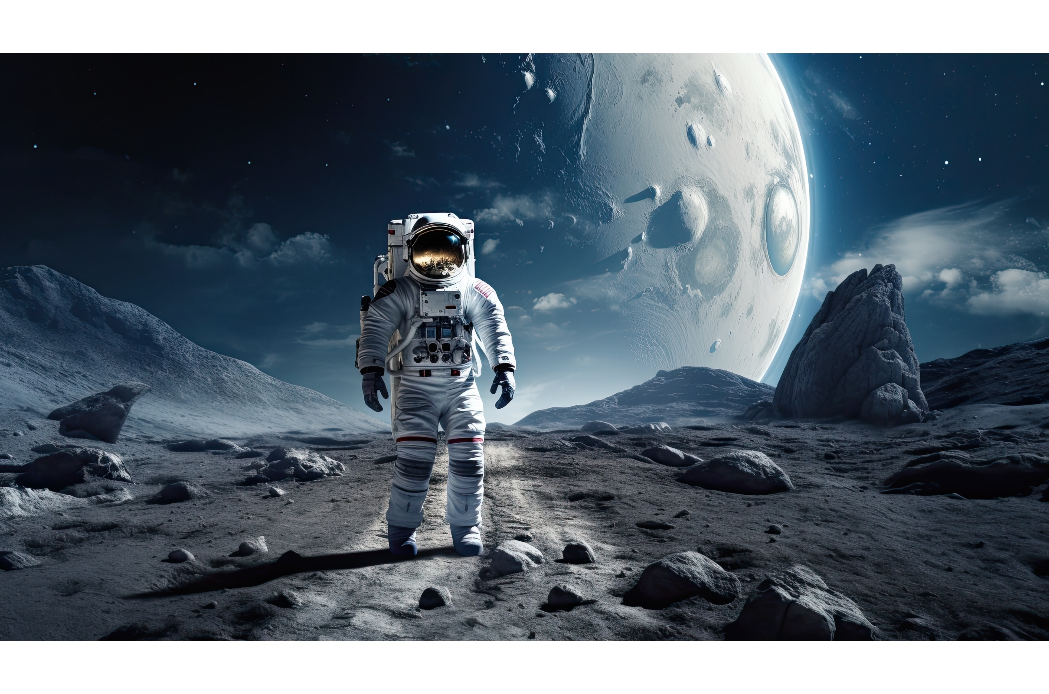 space exploration concept, man in, a Person Photo by Neirfy