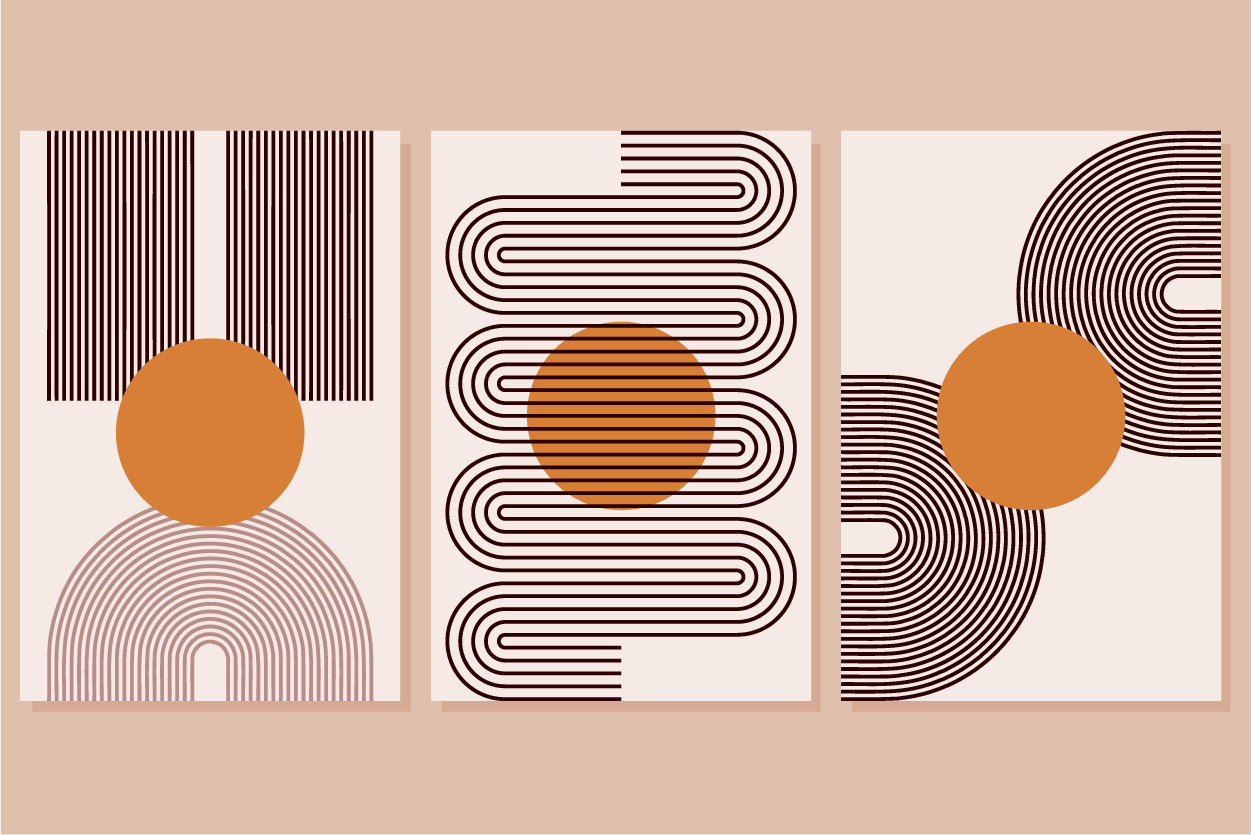 Boho Arch Rainbow Poster Clipart, a Pattern Graphic by ImaginaryParty