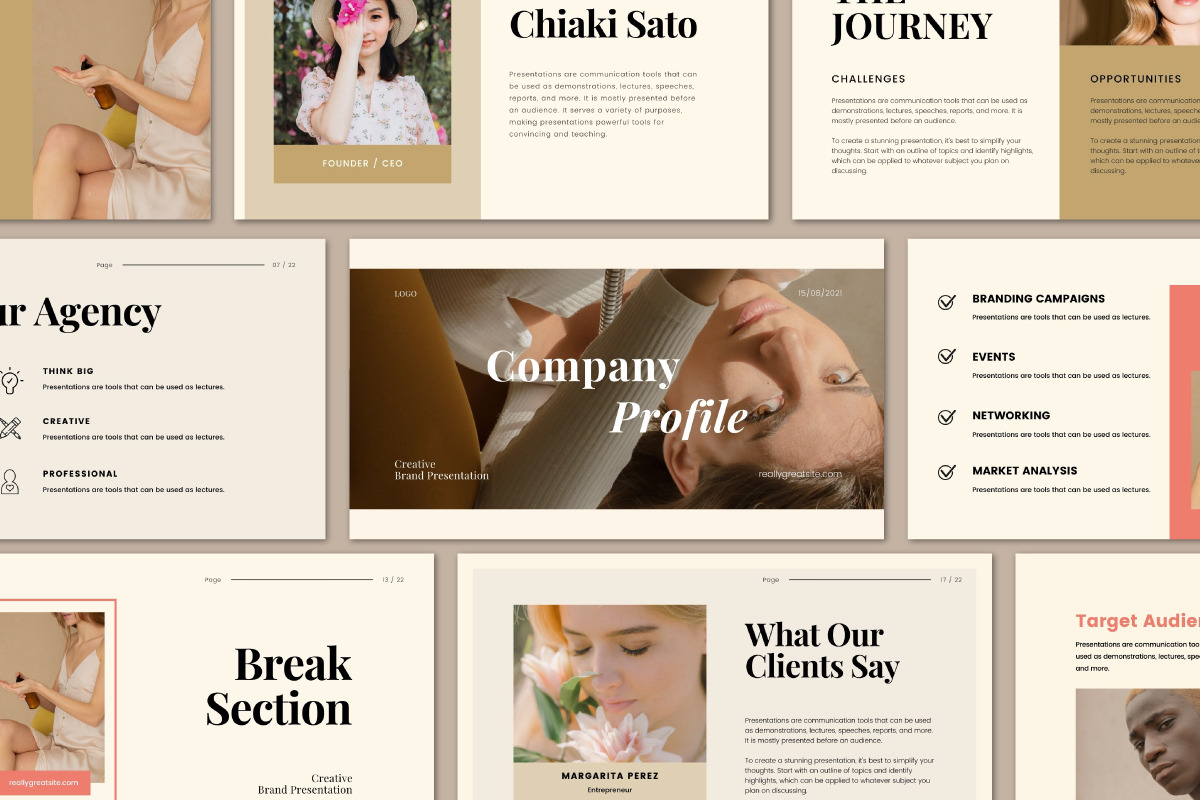 Company Profile - Canva Presentation, a Presentation Template by ...