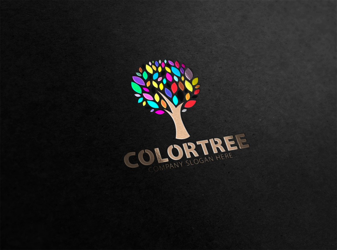 Color Tree Logo, a Branding & Logo Template by essegraphic