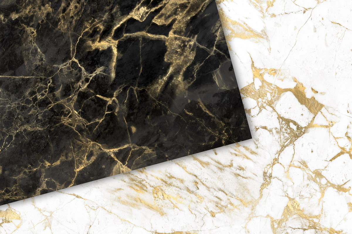 Seamless Gold Marble Textures, a Texture Graphic by Digital Curio