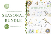 Seasonal Bundle, a Seasonal Illustration by SophieLittleEye | Creative ...