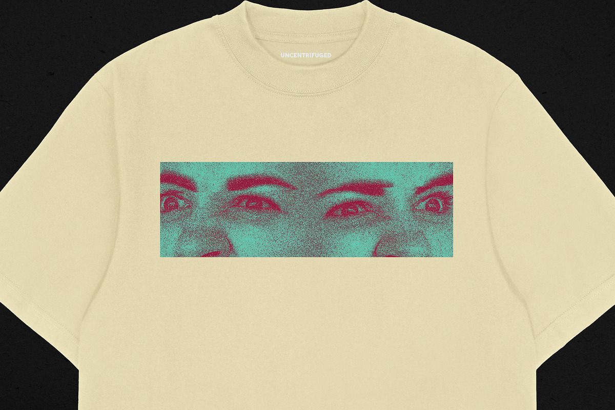 Realistic Oversize T-shirt Mockup, a Shirt Mockup by Uncentrifuged Pressure