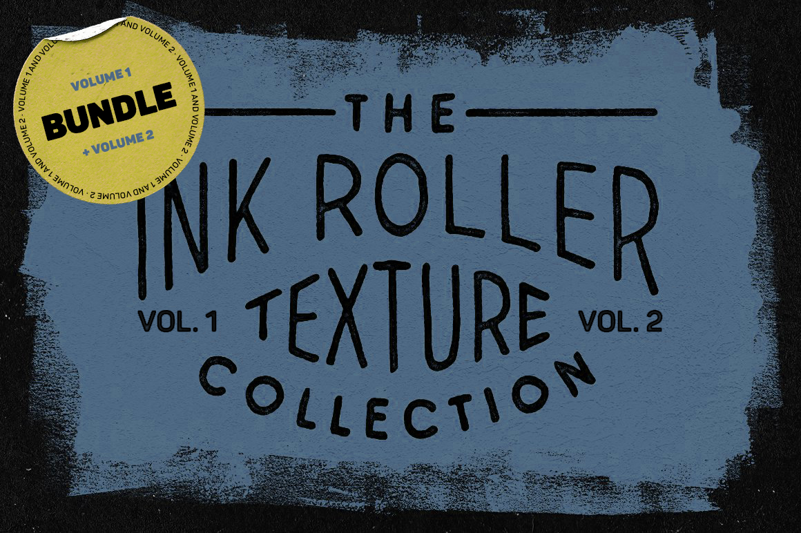 Ink Roller Grit Textures