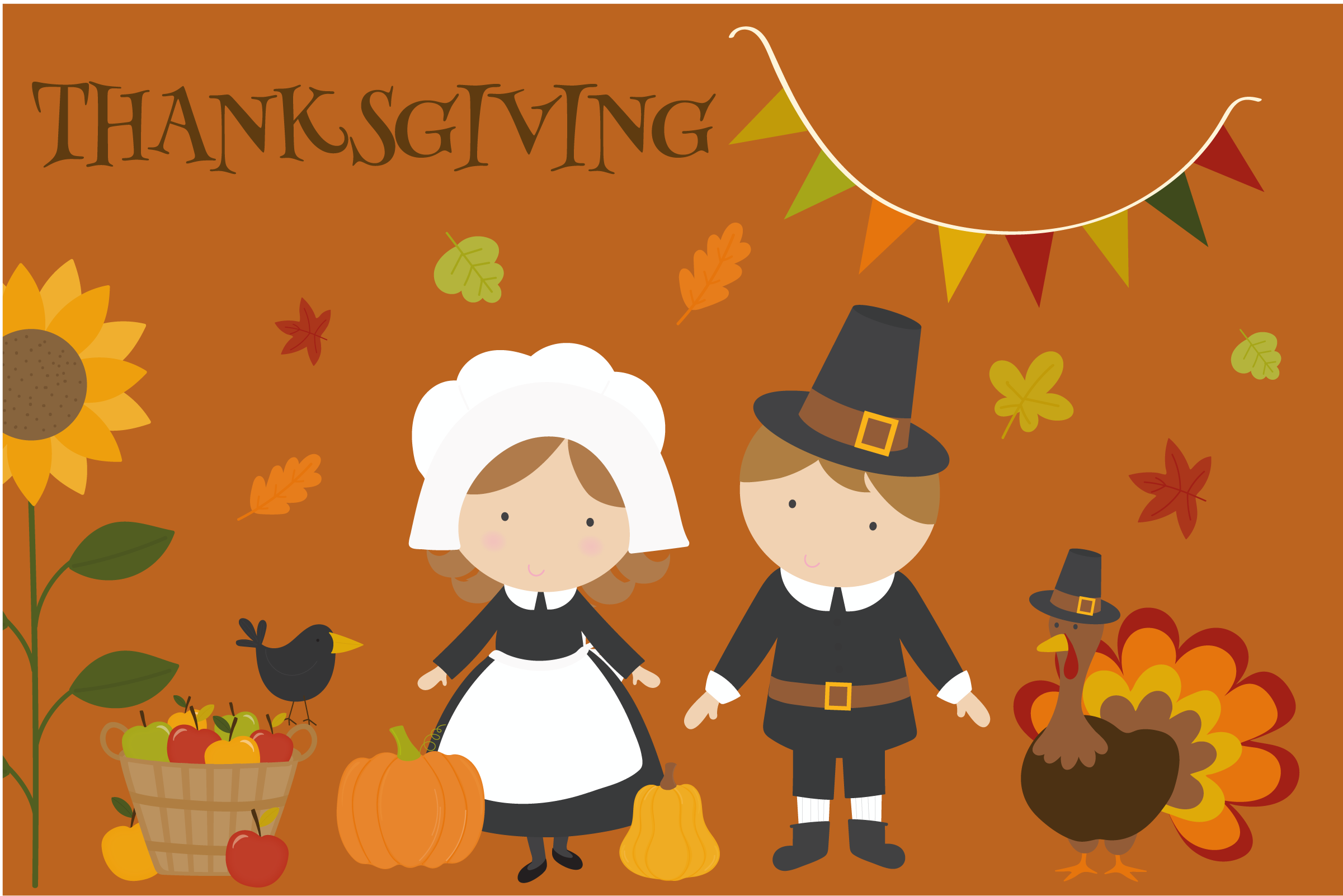 Thanksgiving clipart, a Food Illustration by Poppymoondesign