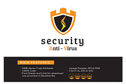 Security Anti Virus Logo, a Branding & Logo Template by Sign Vector