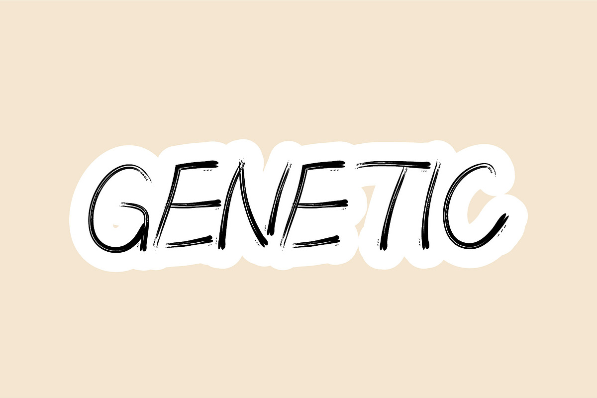 Introducing Genetic - Handwritten Font | Creative Market