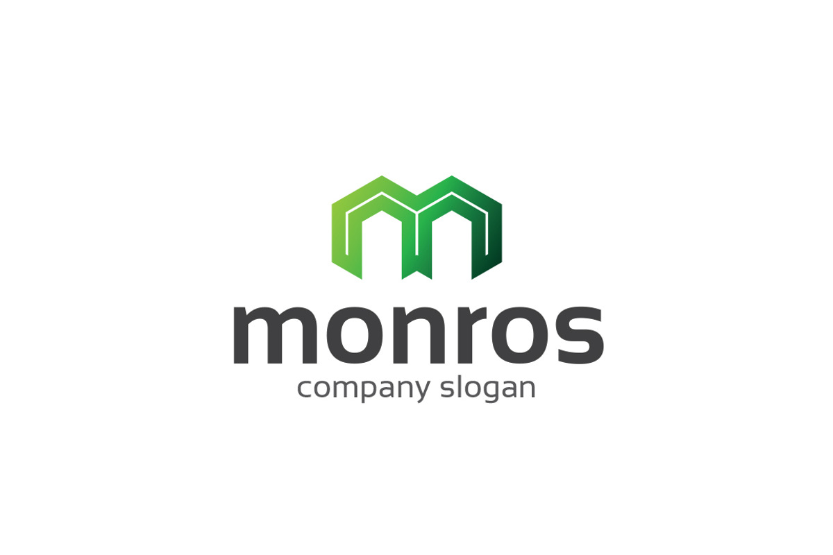 Monros Logo, a Branding & Logo Template by EmilGuseinov
