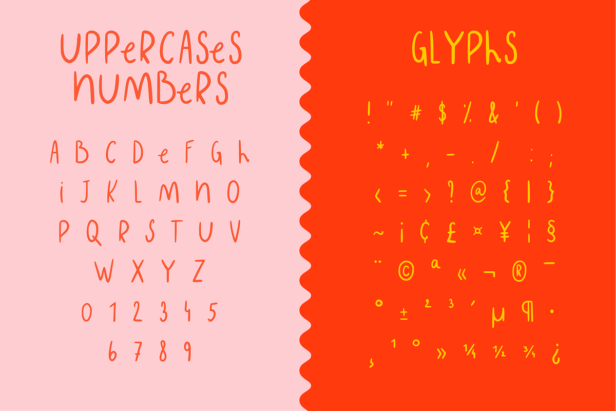 Perfectly Imperfect Handwritten Font, a Font by Luna Studio