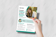 Medical Laboratory Flyer Template, a Flyer Template by MRI STUDIO