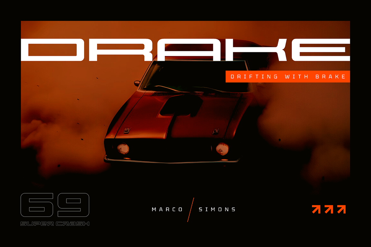 Crossfly Expanded Display Fonts, a Font by namaracreativestudio