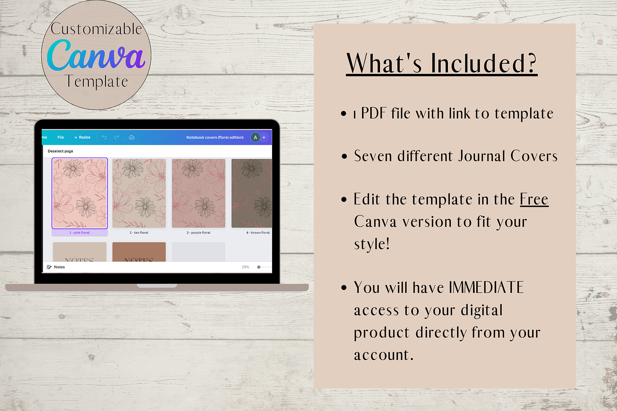 Digital Notebook/Journal Covers