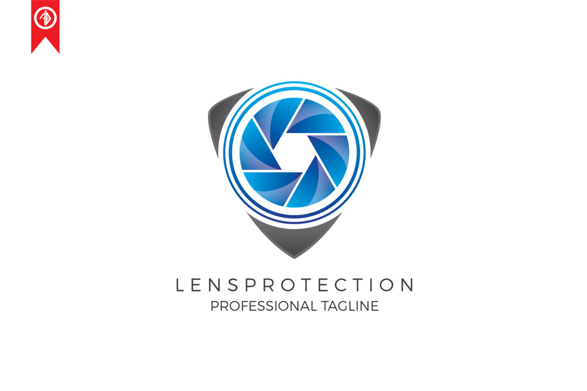 Lens Protection / Shield - Logo, a Branding & Logo Template by Artha Desain