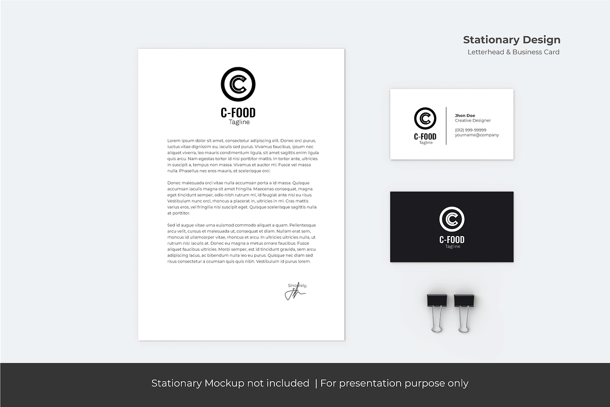 Letter C Food Logo, a Branding & Logo Template by Akdesain