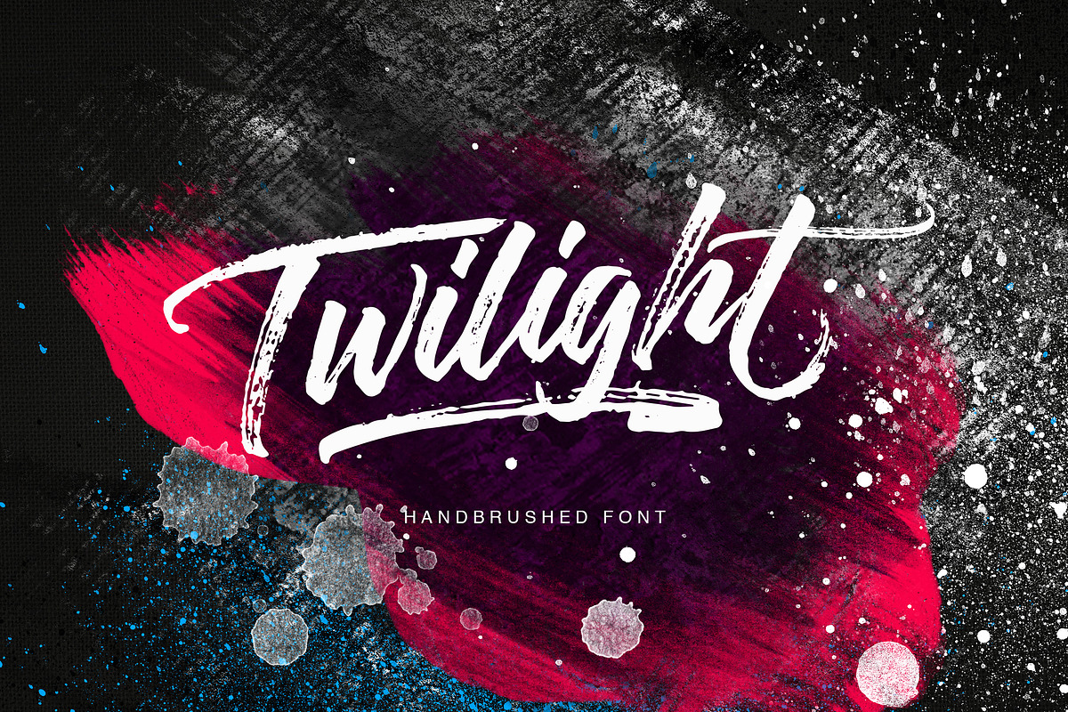 Twilight Script, a Script Font by Get Studio