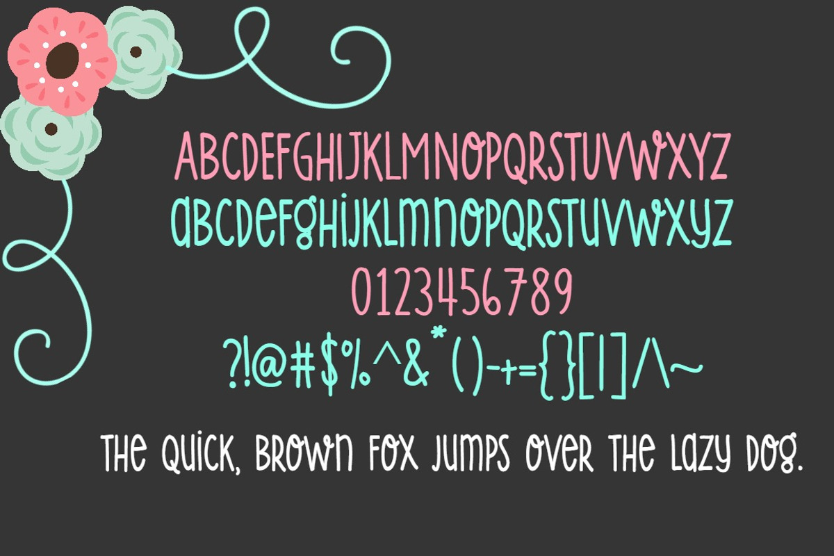 Glorious Grace-Handwritten Font, a Sans Serif Font by Sabrina Schleiger ...
