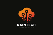 Rain Tech Logo, a Branding & Logo Template by ehaezer