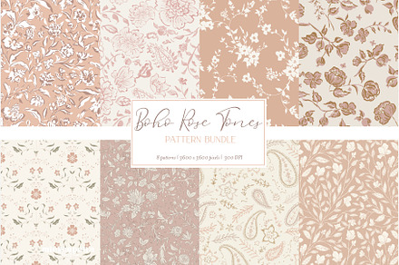 Boho Pattern Bundle | Creative Market