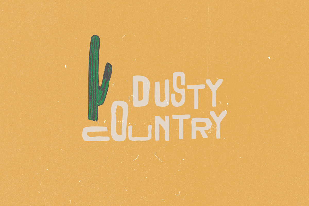 DUSTY COUNTRY, an Illustration by Kukla Studio