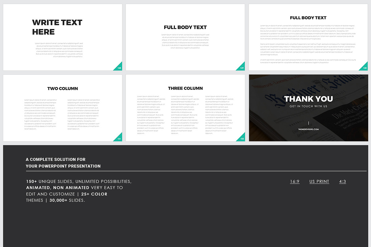 Powerpoint Template - Cult, a Presentation Template by ThemeDevisers