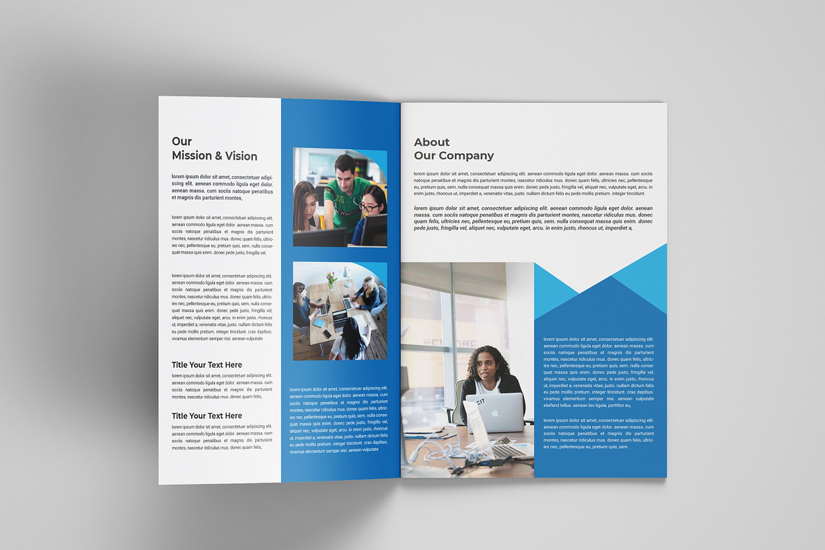Brochure Template, a Brochure Template by MRI STUDIO