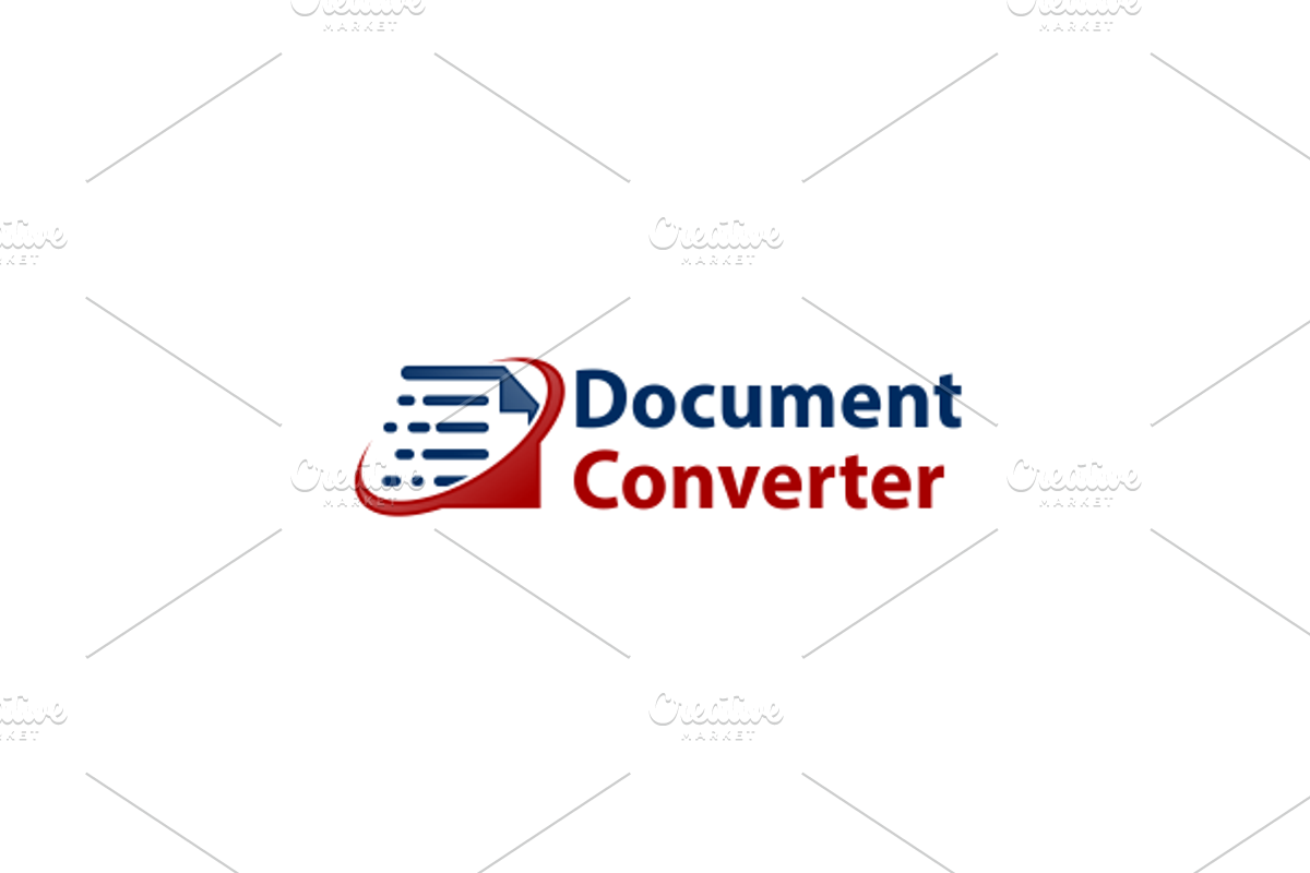 Document Converter Logo, a Branding & Logo Template by REDVY CREATIVE