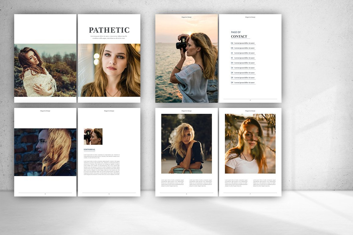 Magazine Bundle, a Magazine Template by design_pick