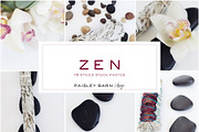Zen Styled Photo Bundle, a Social Media Template by Paisley Barn Design