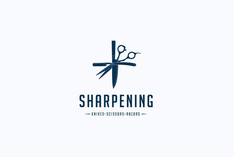 Sharpening service logo, a Branding & Logo Template by Vitalliy ...