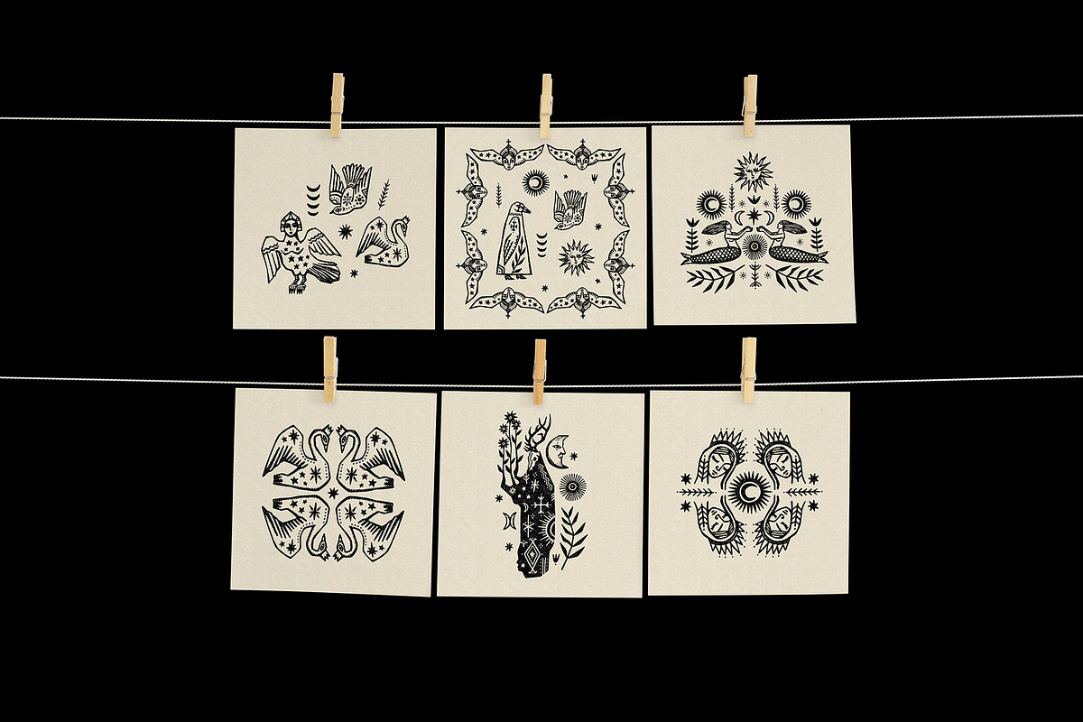 Vintage Folktales Bundle, an Object Graphic by Annie Konst