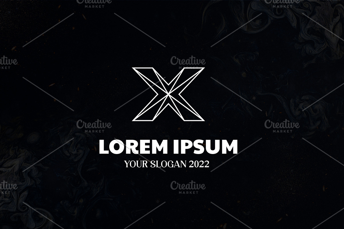 Geometric Letter Logo design