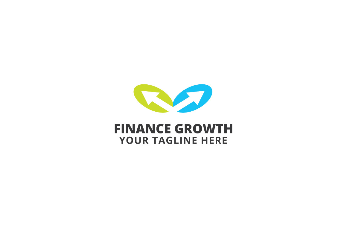 Finance Growth Logo Template, a Branding & Logo Template by Logo20