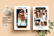 Modeling Comp Card - V1249, a Flyer Template by Template Shop