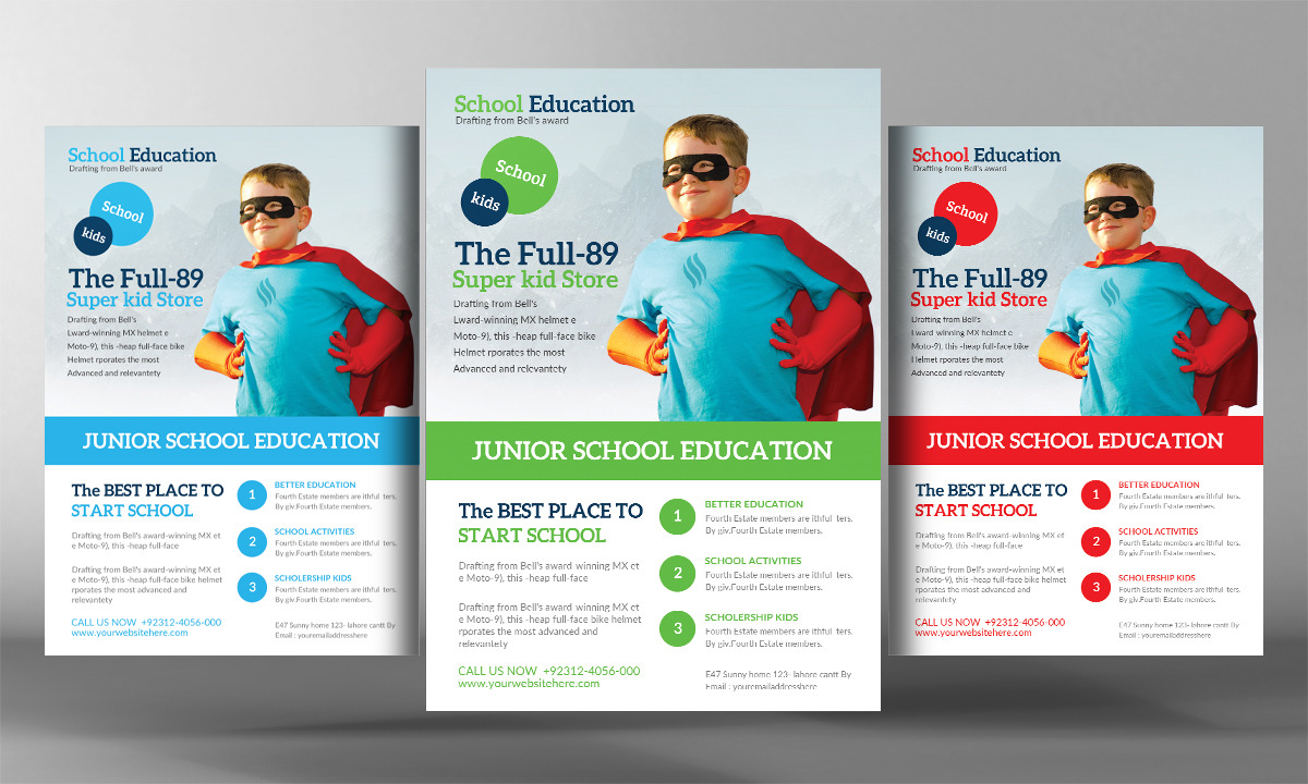 Kids Activities Flyer Template, a Flyer Template by graphicforest ...