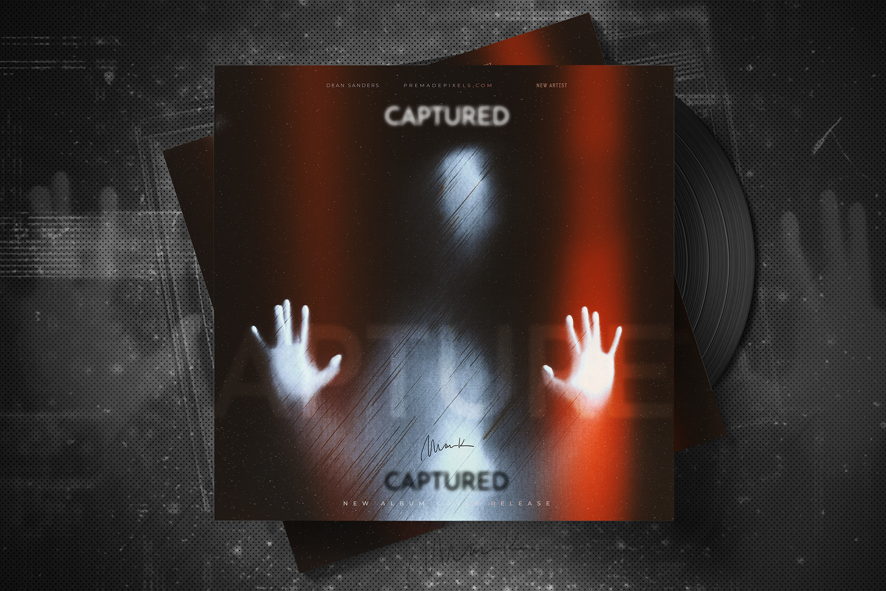 Captured Album Cover Art, a Social Media Template by PremadePixels.com ...