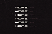 Hope, a Sans Serif Font by SageDsgn