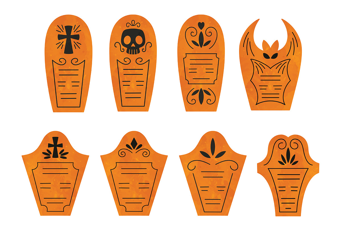 Halloween Tombstone Clipart