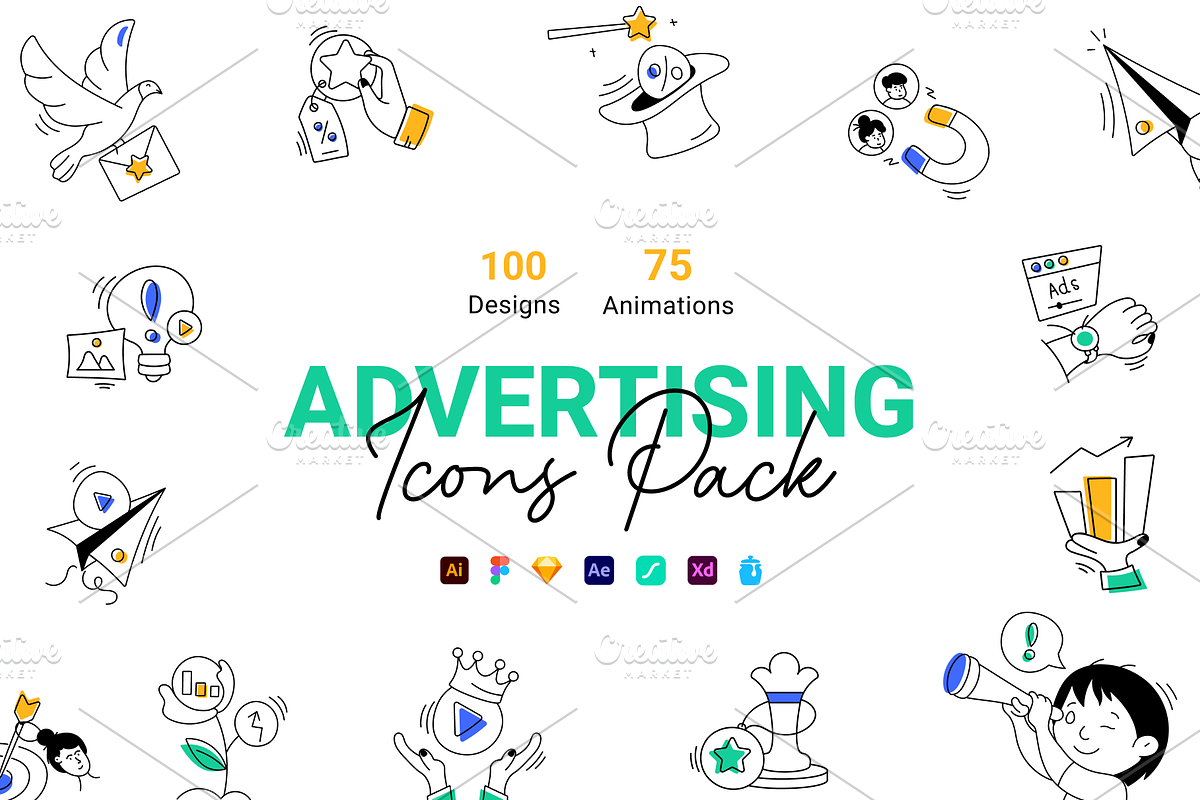 Advertising Animated Icons